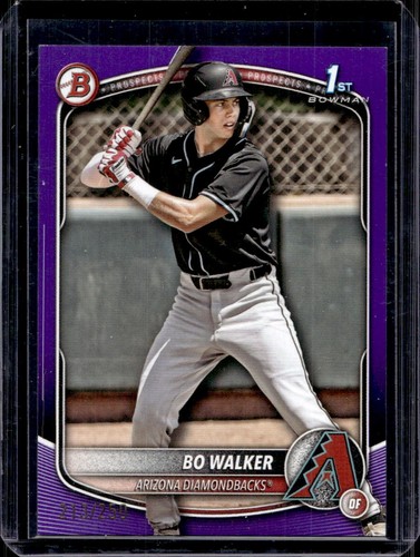 Bo Walker 2025 Bowman #BP-92 Purple /250 | eBay