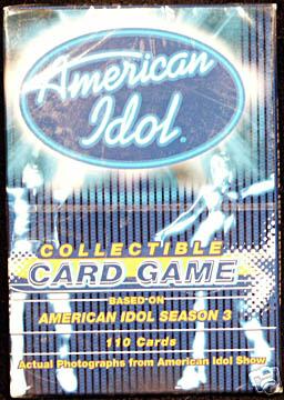 AMERICAN IDOL Card Game, Season 3, NEW IN SHRINK! | eBay
