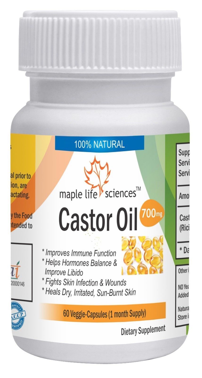 Castor Oil Capsules Pure & High Quality | eBay