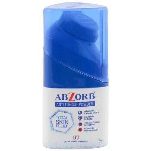 Abzorb Anti Fungal Dusting Powder - 50 Gram For Fungal Infection Rash ...