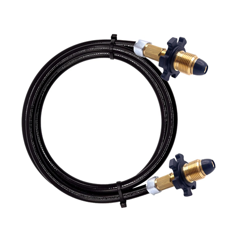 2M, FILL LPG BOTTLE,TRANSFER GAS,PROPANE GAS 2 x HAND WHEEL SOFT NOSE ...