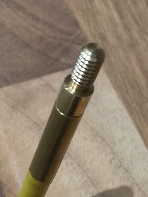 Rifle Cleaning Rod Loose Brush Adapter 22 UK to USA Female Male Thread ...