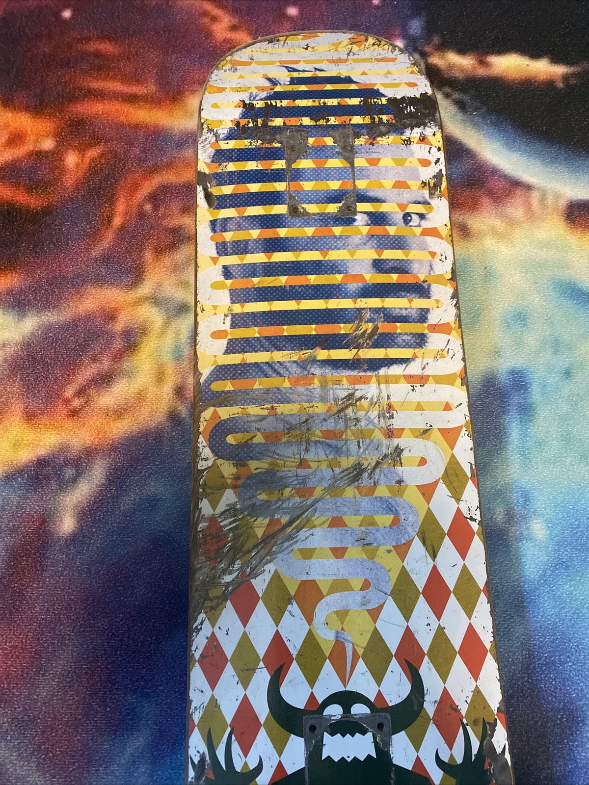 Toy Machine Ed Templeton Skateboard Deck Rare | eBay