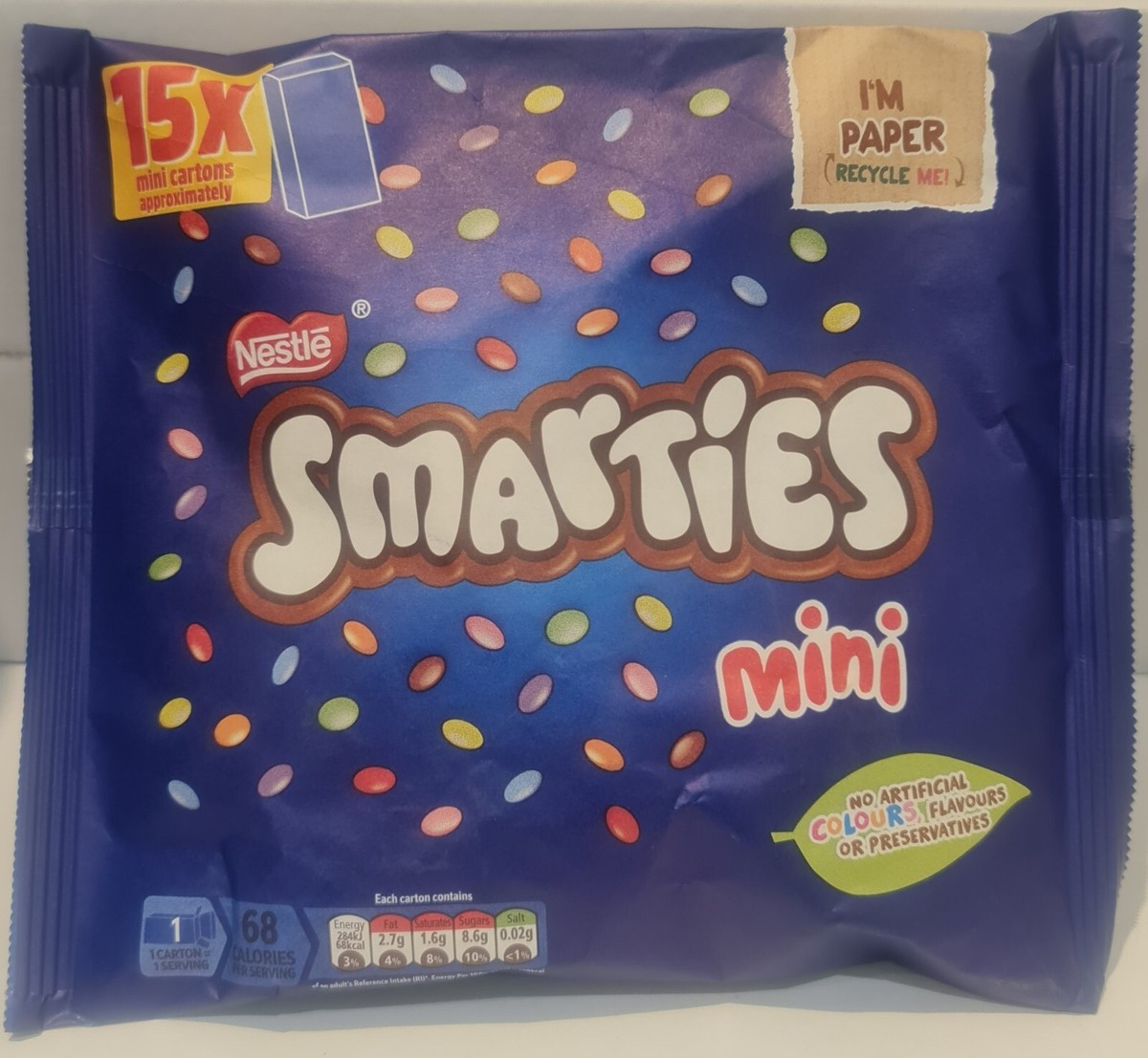 Smarties Mini Box Smarties | Bulk Buy Smarties Chocolate | Hancocks