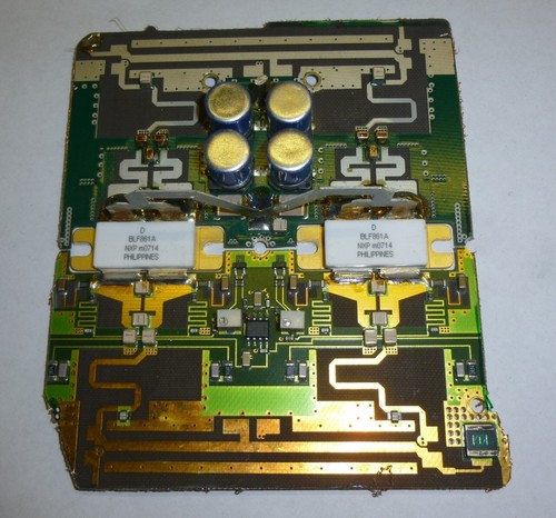 200 Watt Amplifier Module UHF TV TV TV Station with 2 x BLF861A A ...