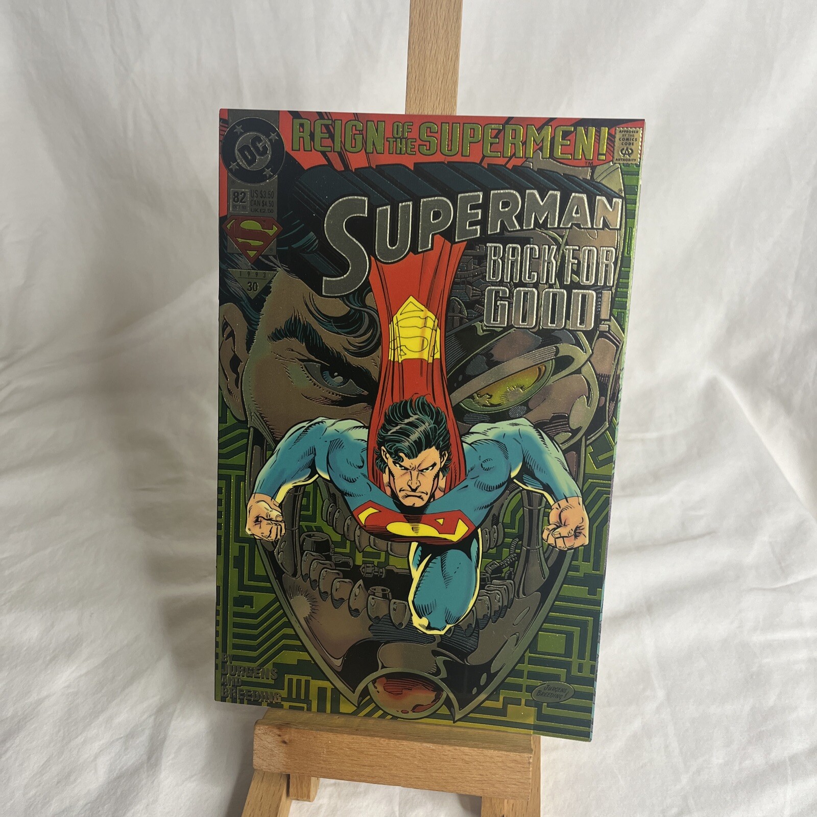 Superman #82 Collector's Edition (DC Comics October 1993) Chromium ...