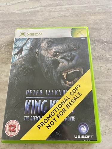 King Kong Official Game of the Movie Xbox RARE PROMOTIONAL COPY NOT FOR ...
