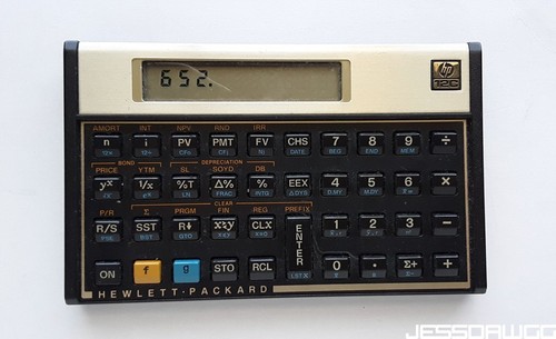 used working HP 12C Financial Calculator by Hewlett Packard | eBay