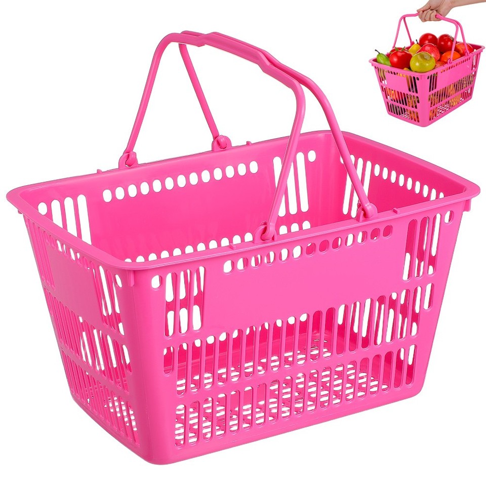 Mall Shopping Basket Merchandise Storage Basket Plastic Basket with ...