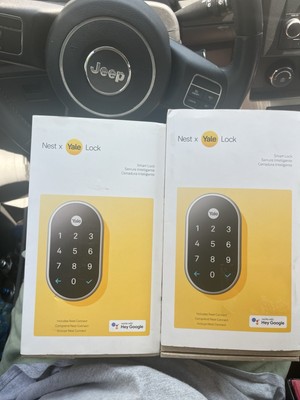 Google Nest x Yale Lock - Tamper-Proof Smart Lock for Keyless Entry ...