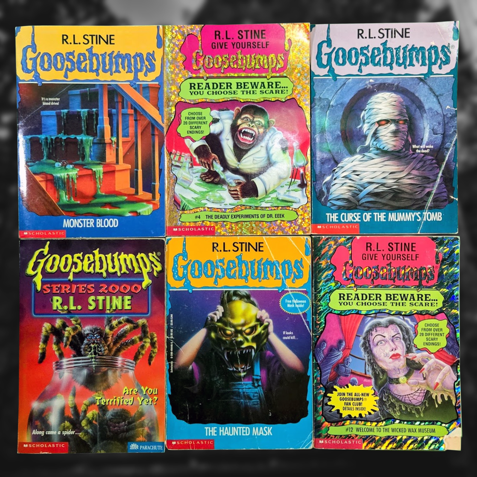 Goosebumps 1990s-2000s Edition Children's PB Books R.L. Stine Lot of 27 ...