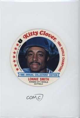 1986 KAS Snack Time Kansas City Royals Discs Lonnie Smith #1 0d8 | eBay