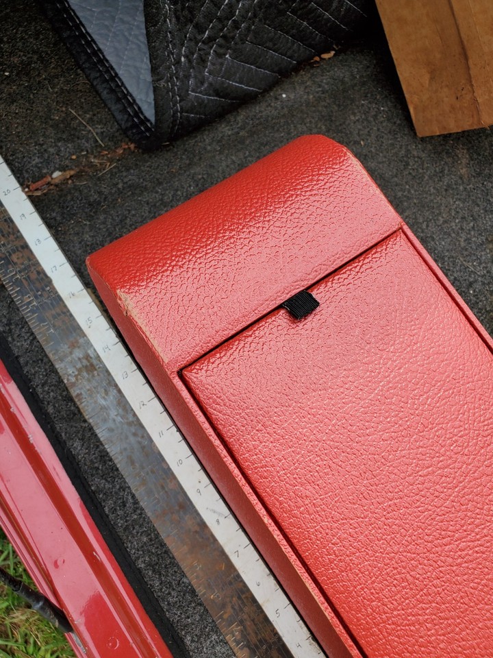 Vintage Auto Accessory Portable Center Console Arm Rest Storage Carry ...