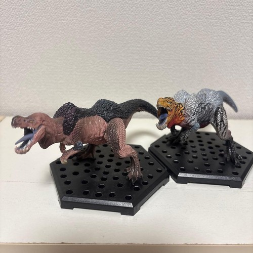 Monster Hunter Anjanath & Anjanath Subspecies Figures Set 7" Used | eBay