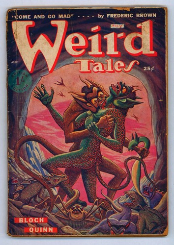 Weird Tales Pulp 1st Series Jul 1949 Vol. 41 #5 VG-3.5 MATT FOX British ...