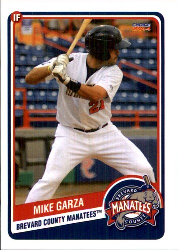 Mike Garza 2014 Choice Brevard County Manatees #12 RC FREE SHIP ...