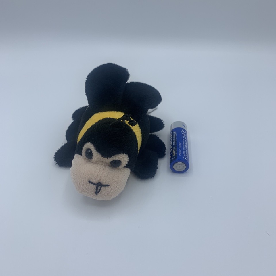 Unipak Bumblebee Yellow Black Bee Plush Insect 4 inch Stuffed Animal | eBay