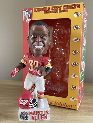MARCUS ALLEN Kansas City Chiefs NFL Legends Series Bobblehead NIB! | eBay