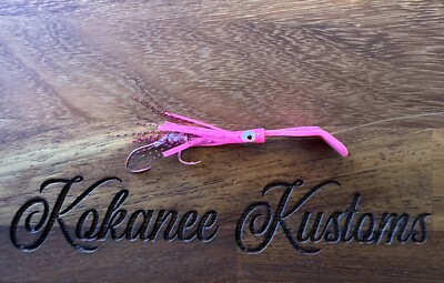 Kokanee Kustoms Pink Flat Billed Trolling Lure | eBay