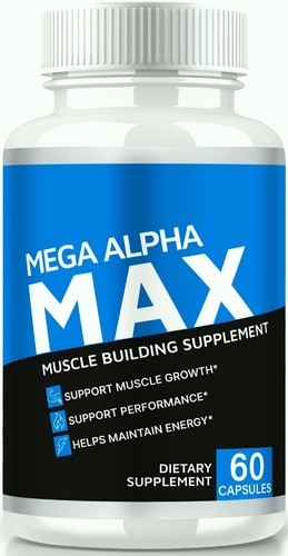 Mega Alpha Max Enhancement Pills to Support Performance & Male Energy ...