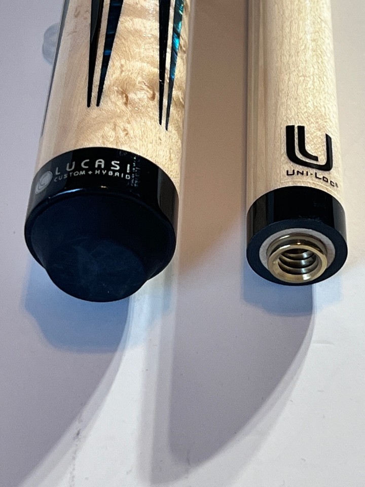 LUCASI LUX 46 CUSTOM CUE UNILOC 11.75MM LTD ONLY 200 MADE NEW FREE ...