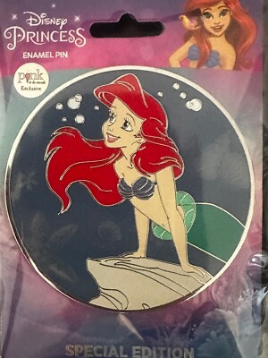 Disney Pink A La Mode Expressions Pin Ariel PALM Little Mermaid Jumbo ...