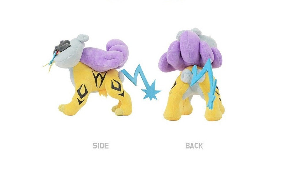 POKEMON Pocket Monsters RAIKOU Plush Doll Toy Authentic Goods | eBay