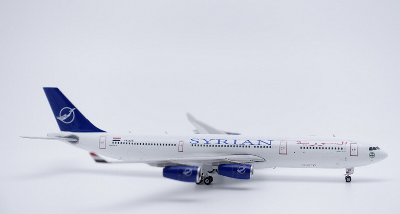 1:400 Phoenix Syrian Air AIRBUS A340-300 Passenger Plane Diecast ...