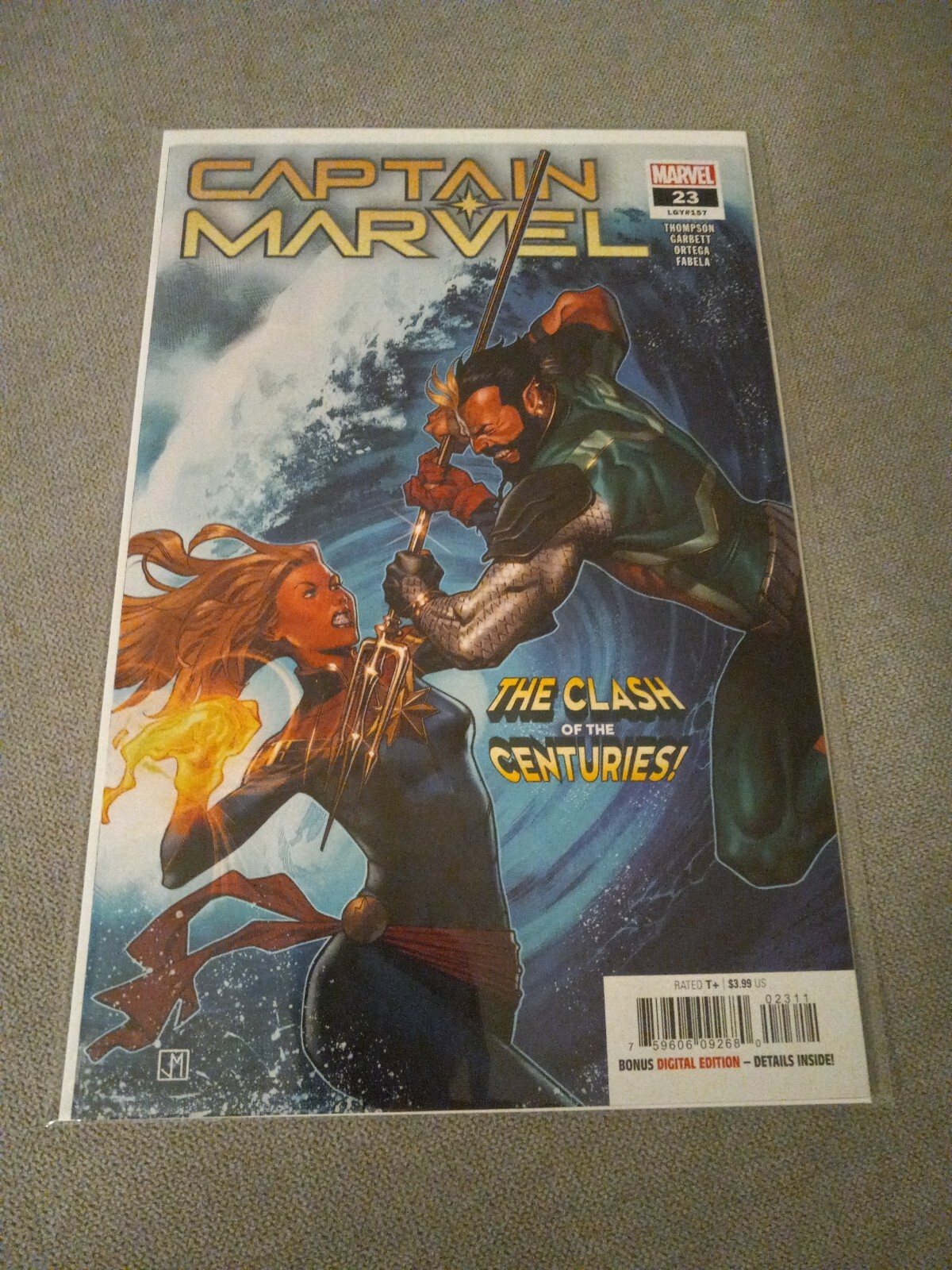 Captain Marvel (2019) #23A 1st Appearance of Ove and Brigid | eBay