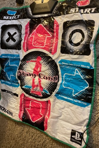 Dance Dance Revolution Konami Dance Mat And GamePlayStation 2, PS2 ...