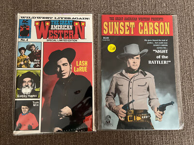 AC Comics - Great American Western Sunset Carson And #4 Special Edition ...