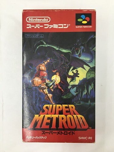 Super Metroid Nintendo Super Famicom Japan Import F/S FedEx DHL No ...