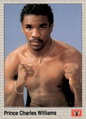 1991 AW Sports All World Boxing #106 PRINCE CHARLES WILLIAMS (A) | eBay