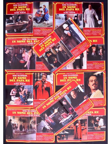 Fotobusta Im Namen Der Papst King Louis Magni Nino Manfredi Vatikan ...