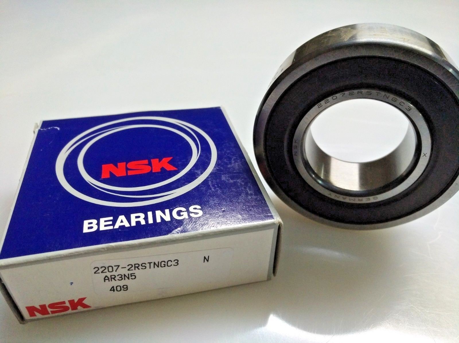 NSK 2207 2RSRTNGC3 Double Row Self-Aligning Bearing 35x72x23mm | eBay