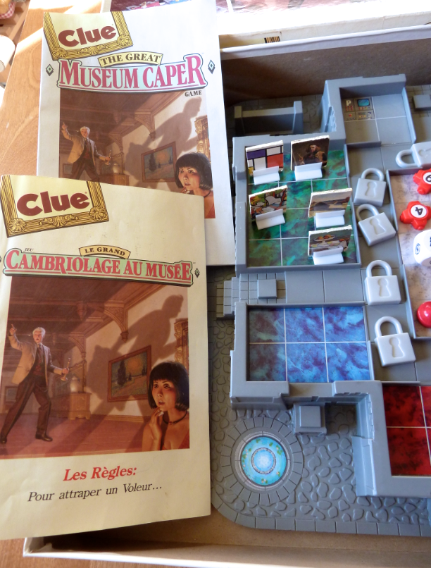 Jeu CLUE Le grand cambriolage au musée / The great museum caper GAME ...