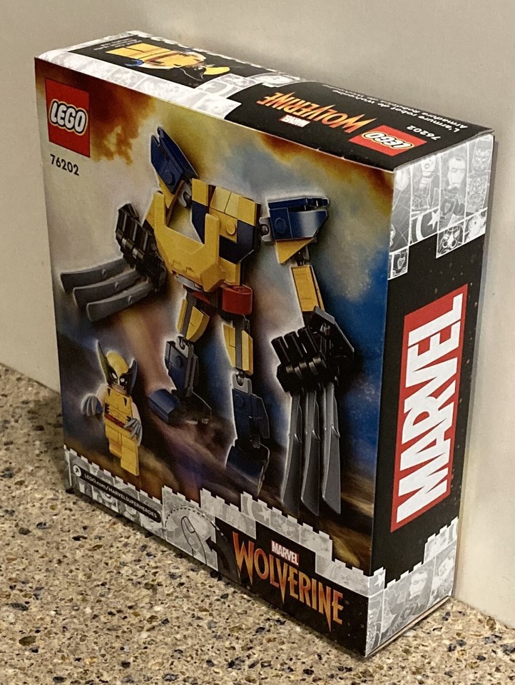 LEGO 76202 - Marvel Wolverine - Wolverine Mech Armor - 2022 - NEW ...