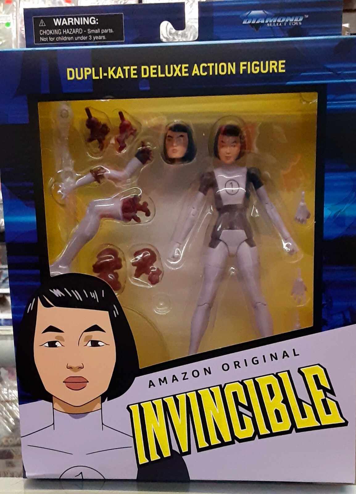 DUPLI-KATE "INVINCIBLE" DELUXE ACTION FIGURE - DIAMOND SELECT TOYS/2023 ...