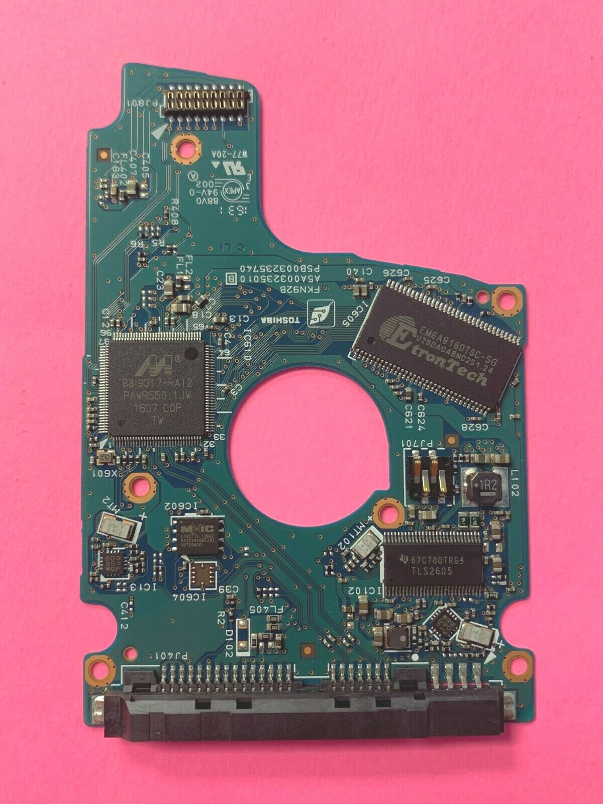 G003235C HDD PCB Board Toshiba 2.5 SATA A5a003235010 P5b003235180 for ...