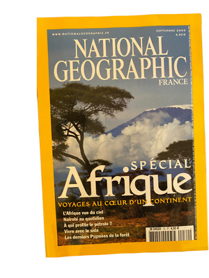 REVUE NATIONAL GEOGRAPHIC FRANCE LIVRE MAGAZINE GÉOGRAPHIQUE | eBay