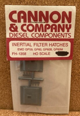 Inertial Filter Hatches EMD GP59 60 Diesel Locomotives Cannon & Co FH ...