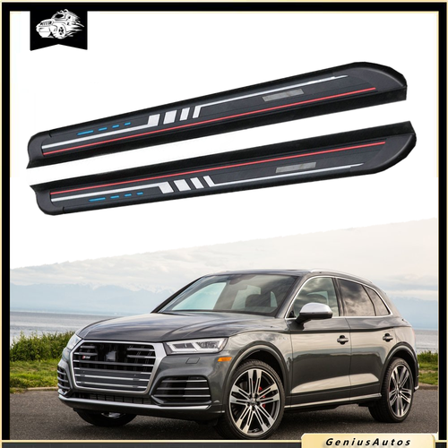 Running Boards Side Steps Nerf Bars Pedal Fits For AUDI Q5 2018-2024 | eBay