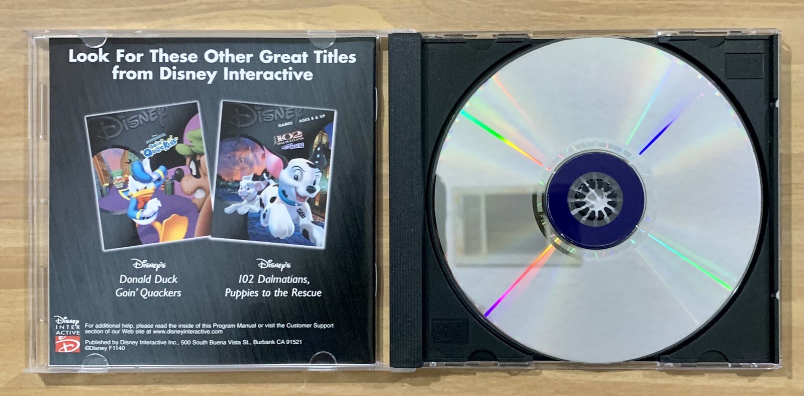 CD-ROM ~ The Emperor’s New Groove ~ Disney ~ E ~ 1 Player ~ 2000 ~ !L🔵🔵 ...