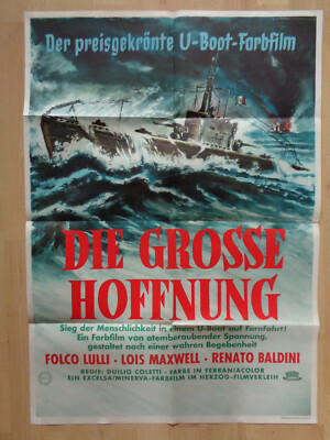 movie poster La grande speranza / Die grosse Hoffnung / Torpedo Zone | eBay