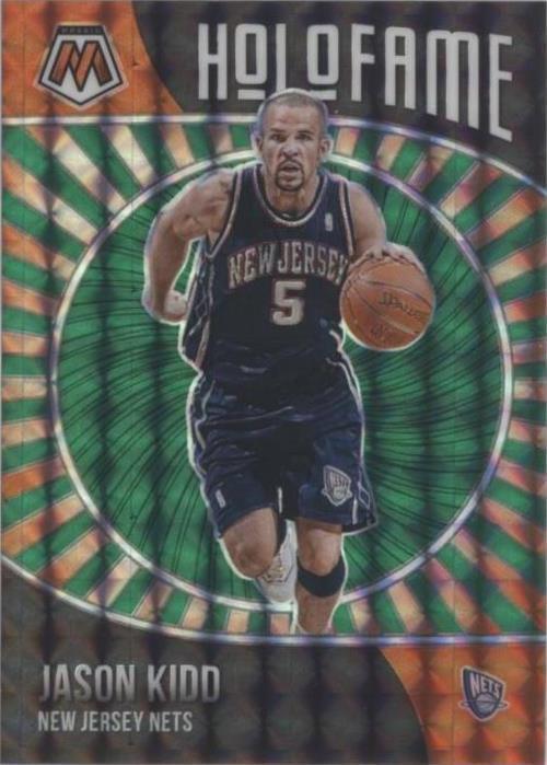 2020-21 Panini Mosaic - Holofame Jason Kidd #9 Green Mosaic Prizm for ...