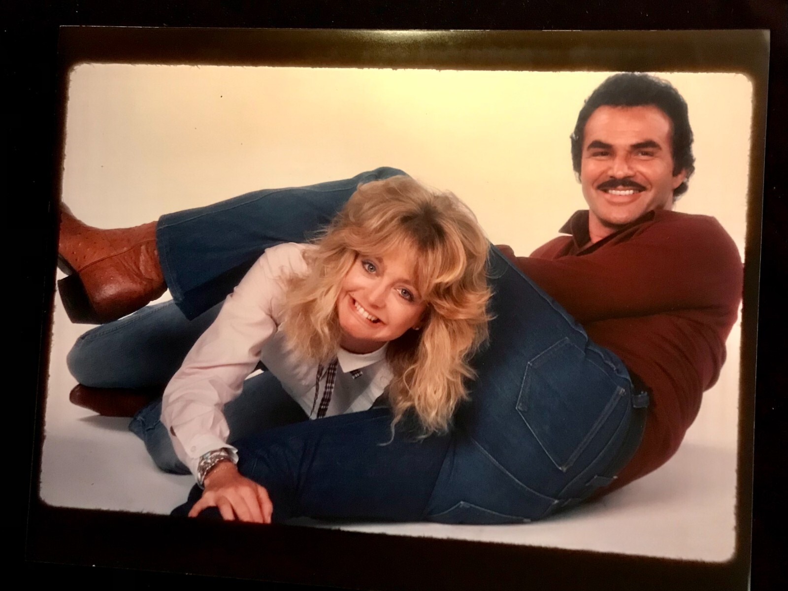 Vintage Color Photograph BEST FRIENDS (1982) Burt Reynolds & Goldie ...