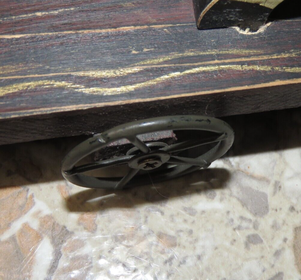 VTG Ragon House Lamb Sheep Folk Art Primitive Cart Wagon Decor 1960s 8. ...