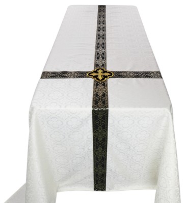 Cream/black Funeral Pall Vestment Velo Mortuorio Crema/negro FU113KCZ25 ...