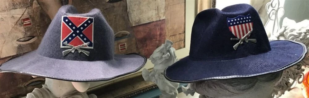 Confederate Civil War Hats