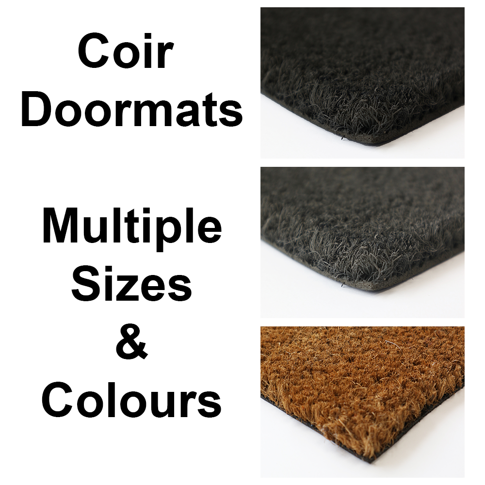 Heavy Duty Coir Entrance Matting Foyer Lobby Reception Door Mat ...